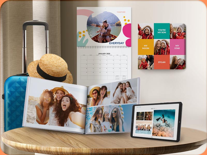 Gifts for Travellers: Personalised Travel Gifts & Photobooks