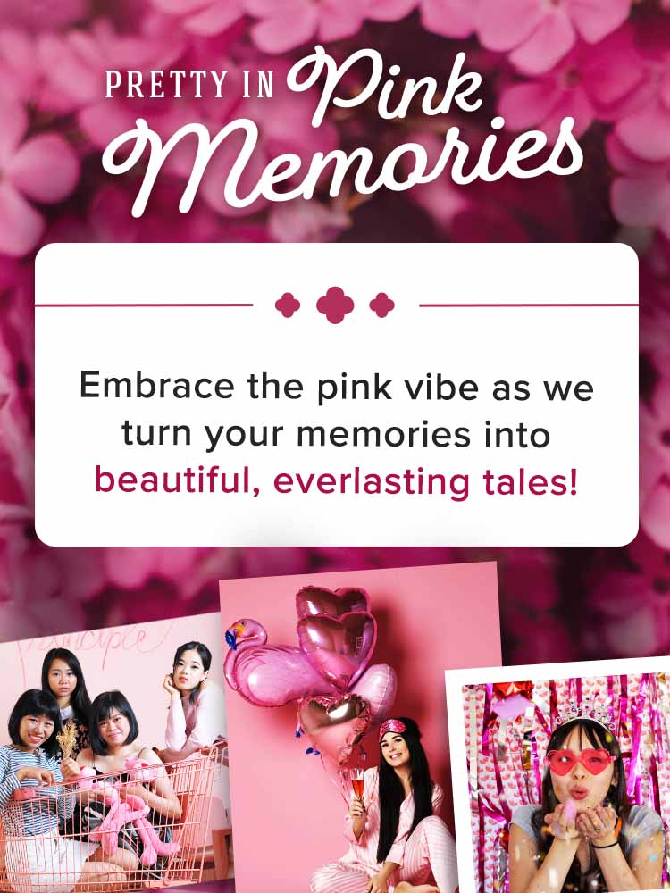 Pretty in Pink - Celebrate Pink October with Photobook Singapore