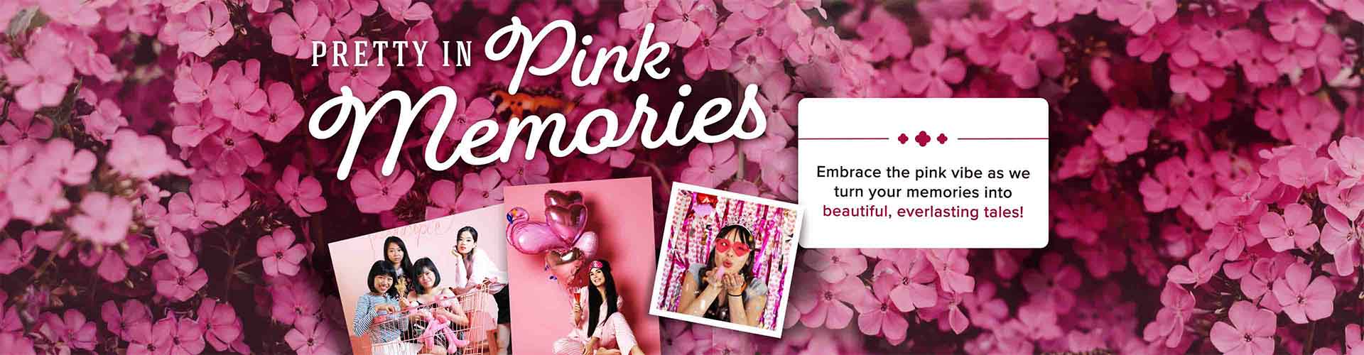 Pretty in Pink - Celebrate Pink October with Photobook Singapore