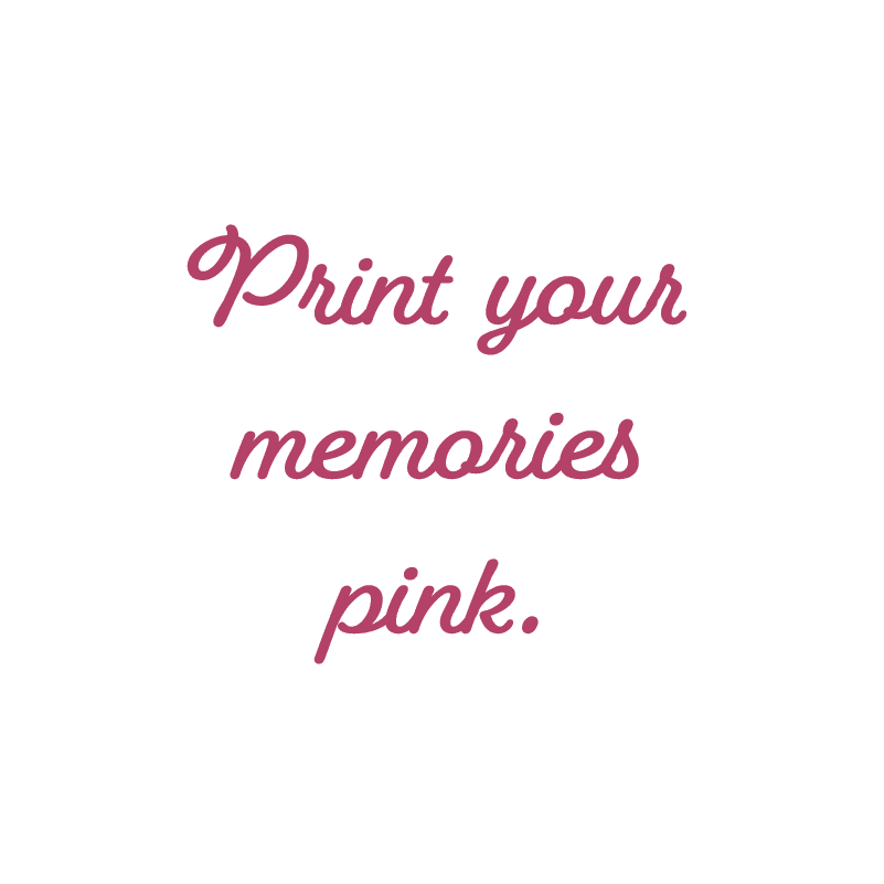Pretty in Pink - Celebrate Pink October with Photobook Singapore