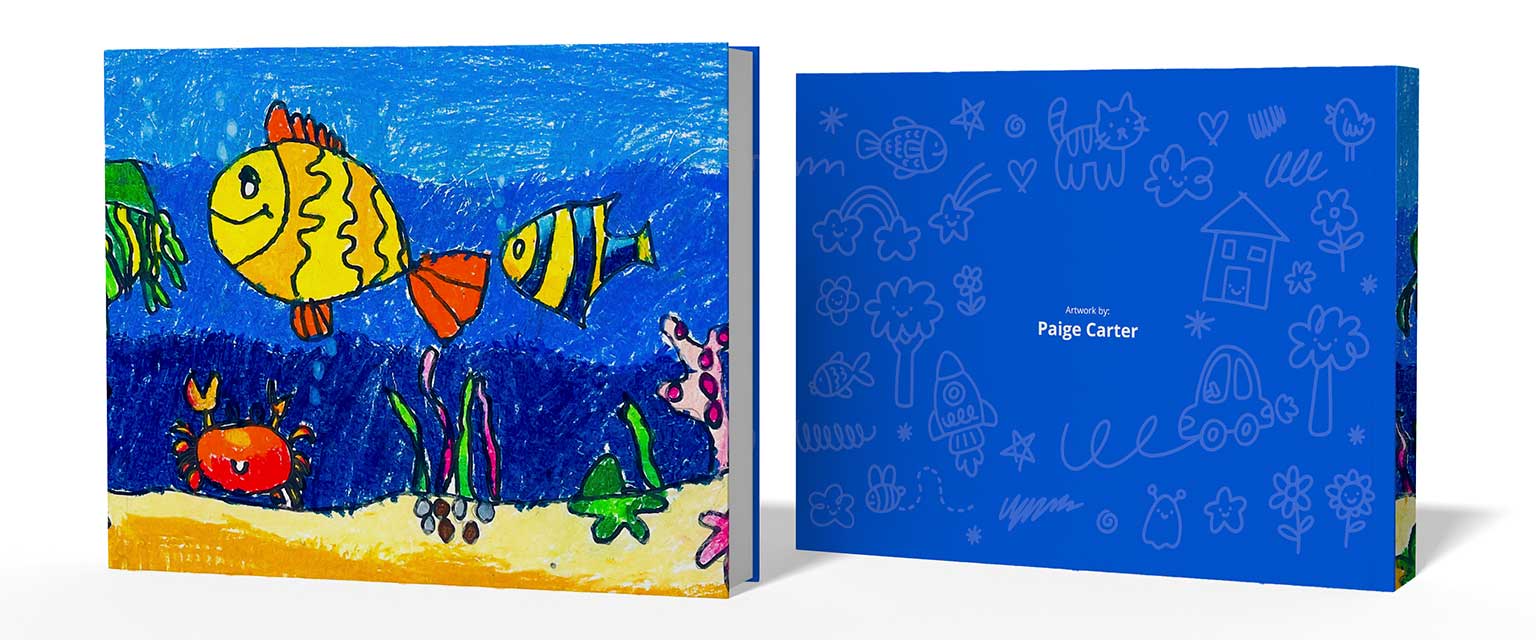 Kids Art Book – Turn Your Kids Artwork Into A Photo Book