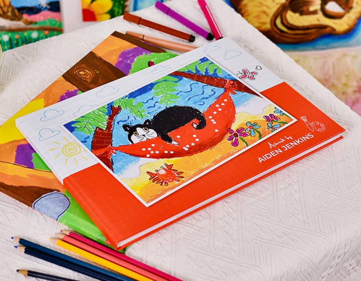 Kids Art Book – Turn Your Kids Artwork Into A Photo Book